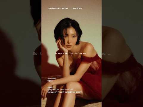2026 HWASA CONCERT [MI CASA] : Invitation 💌