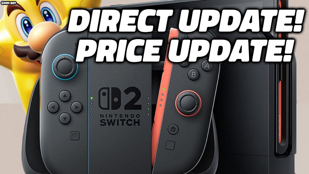 Nintendo Reveals Direct Update & Switch 2 Price Update - YouTube