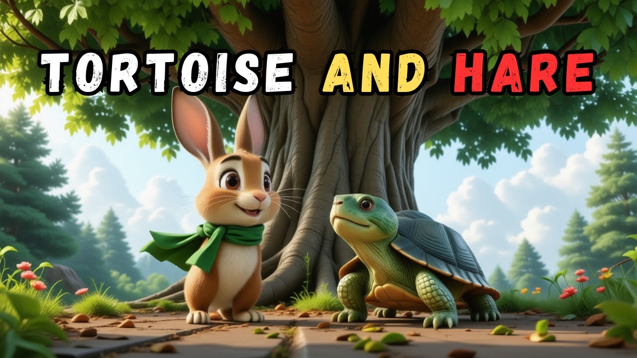 THE TORTOISE AND THE HARE | SLOW AND STEADY WINS THE RACE - YouTube