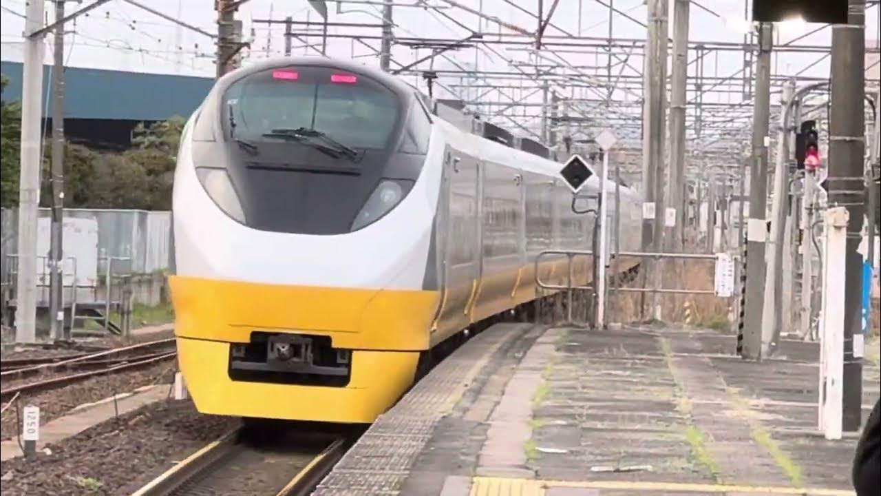 2024年4月11日 E657系K2編成 特急ひたち13号仙台行名取駅通過 - YouTube