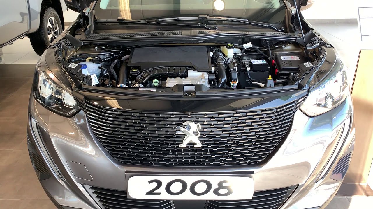 Motor 2021 Peugeot 2008 Active SUV 1.2 L PureTech 3 Cylinders - YouTube