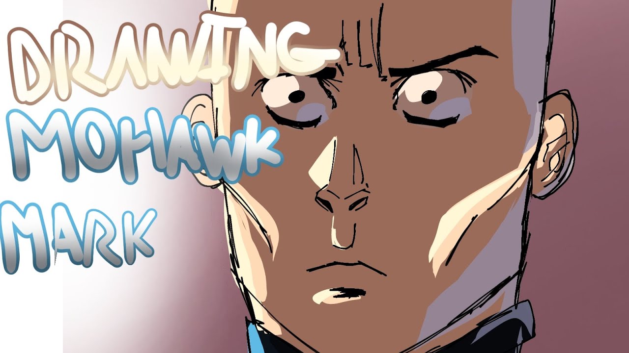 Drawing Mohawk Mark from Invincible - YouTube