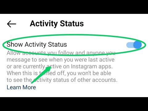Instagram me activity status show kaise kare, how to show activity ...