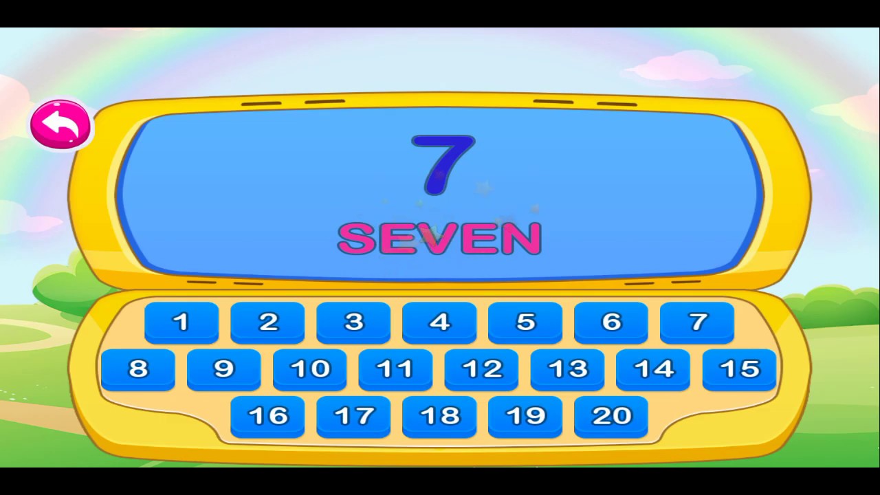 123 to 20 for learning kids - YouTube