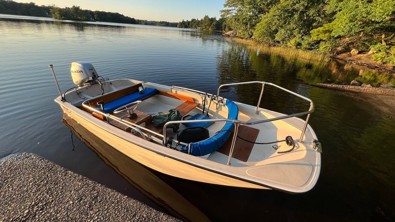 Classic Boston Whaler 13 Gets an Insane Power Upgrade with a Honda 50 ...