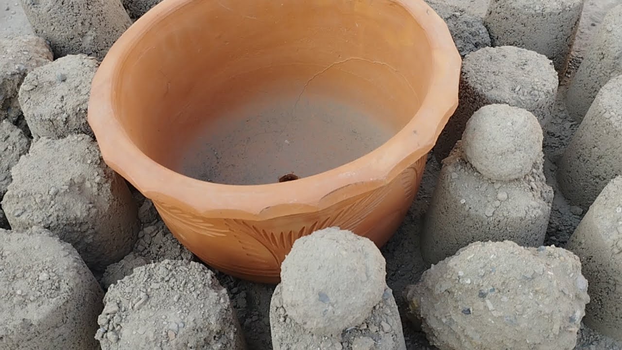 ASMR: Stoney Texture dry Crumbling in Claypot | Dusty soft Crunchy ...