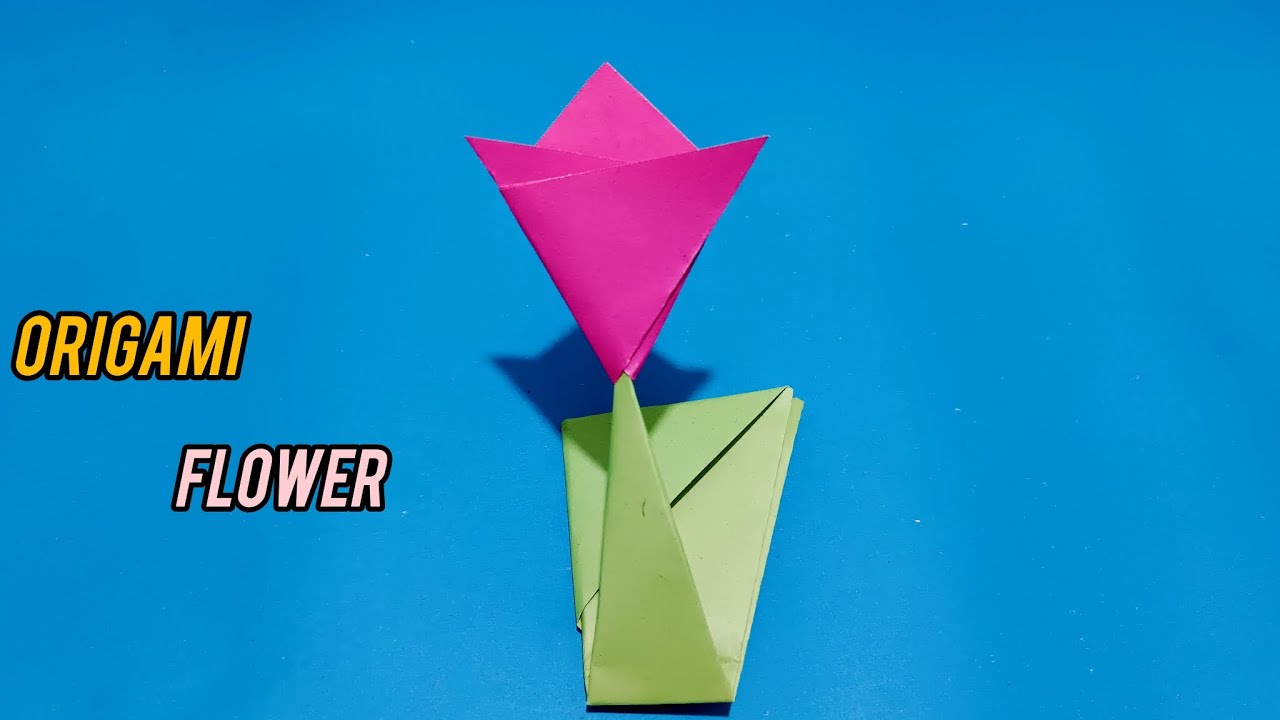 Nature's Wonders: How to Create Beautiful Origami Flowers - YouTube