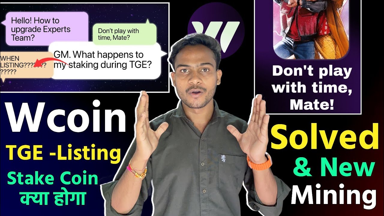 W-Coin Listing & Stake Coins Doubts : All Answer | W-coin Play With ...