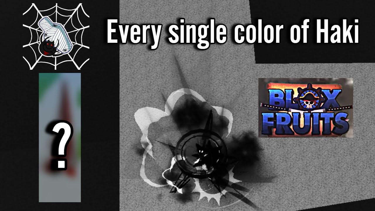 Awakening Spider V Ability Showcase in each Colors of Haki | Blox ...