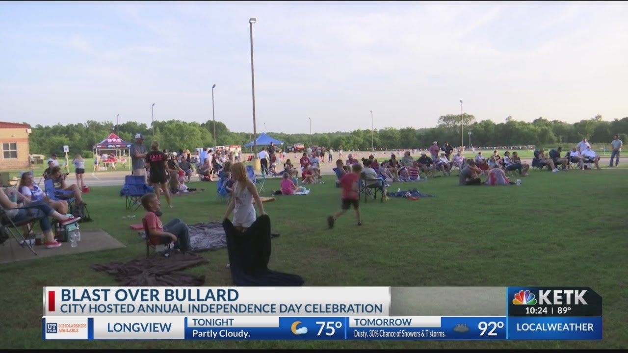 Bullard celebrates July 4th early with 'Blast Over Bullard' - YouTube
