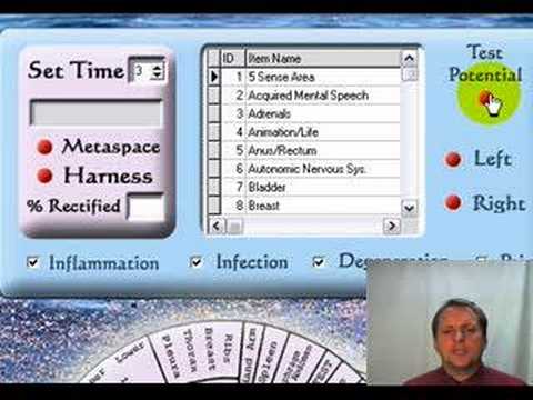 The LIFE System Biofeedback Basic Training iridology - YouTube