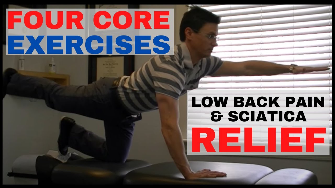 Newmarket Chiropractor: 4 Core Exercises for Low Back Pain & Sciatica ...