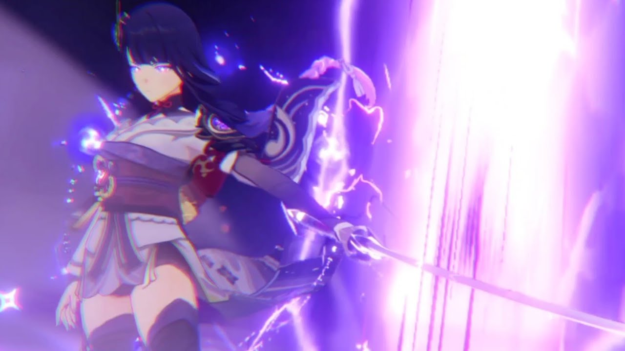 原神 雷电将军 Raiden Shogun cutscene Genshin Impact - YouTube