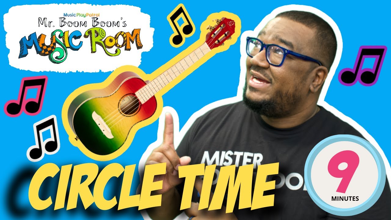 Mr. Boom Boom Plays the Ukulele | Toddler Circle Time | Preschool Music ...