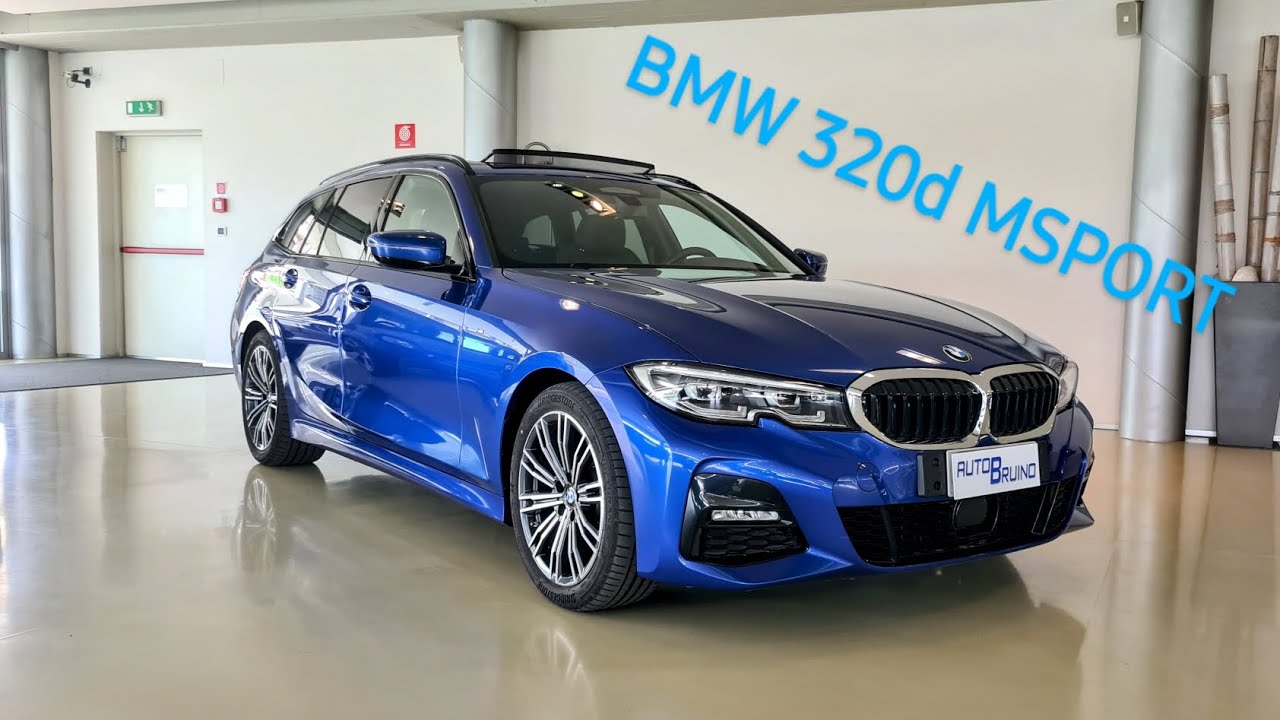 BMW Serie 320d Touring mhev 48v MSport | AUTOBRUINO - YouTube