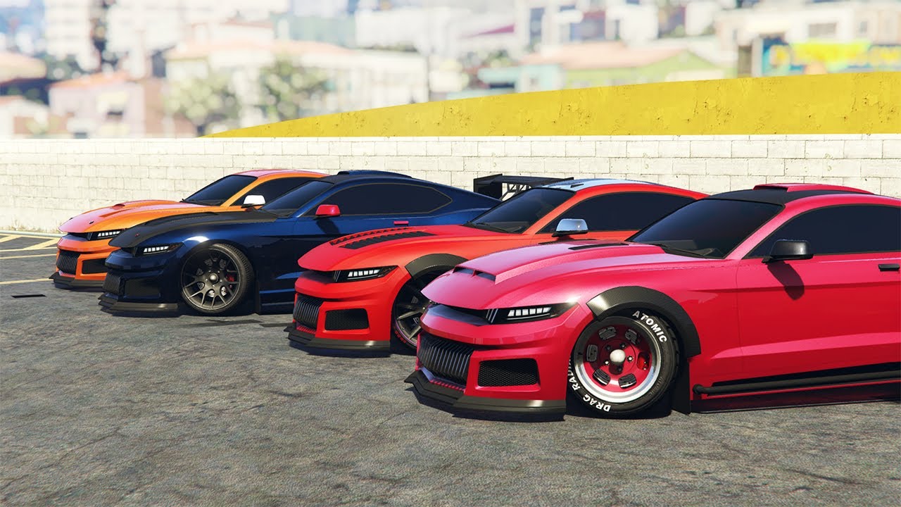 GTA 5 Car Showcase Race! (GTA 5 Hindi) - YouTube
