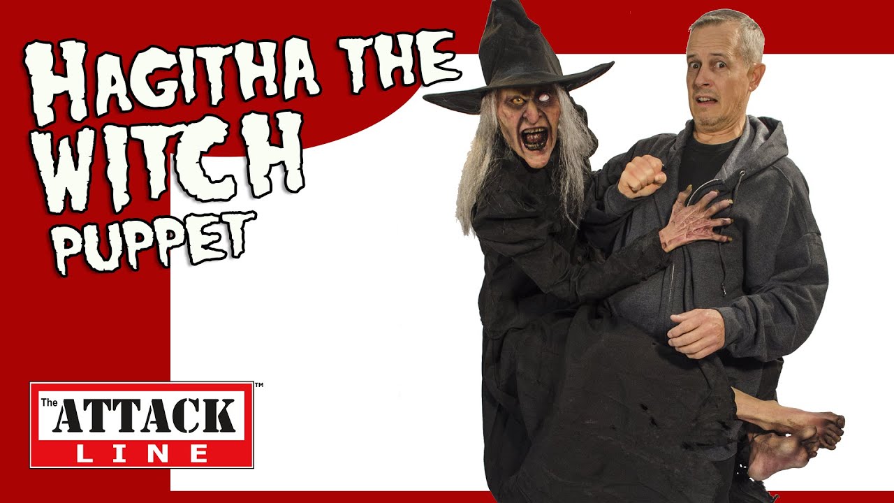 Hagitha the Witch Puppet - VFX Attack Line - YouTube