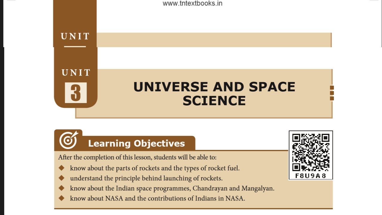 8th std Science | Unit 8 Universe and space science | part-3 - YouTube