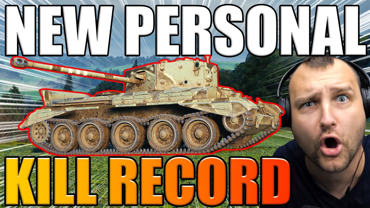 My New Personal Kill Record Live in World of Tanks! - YouTube