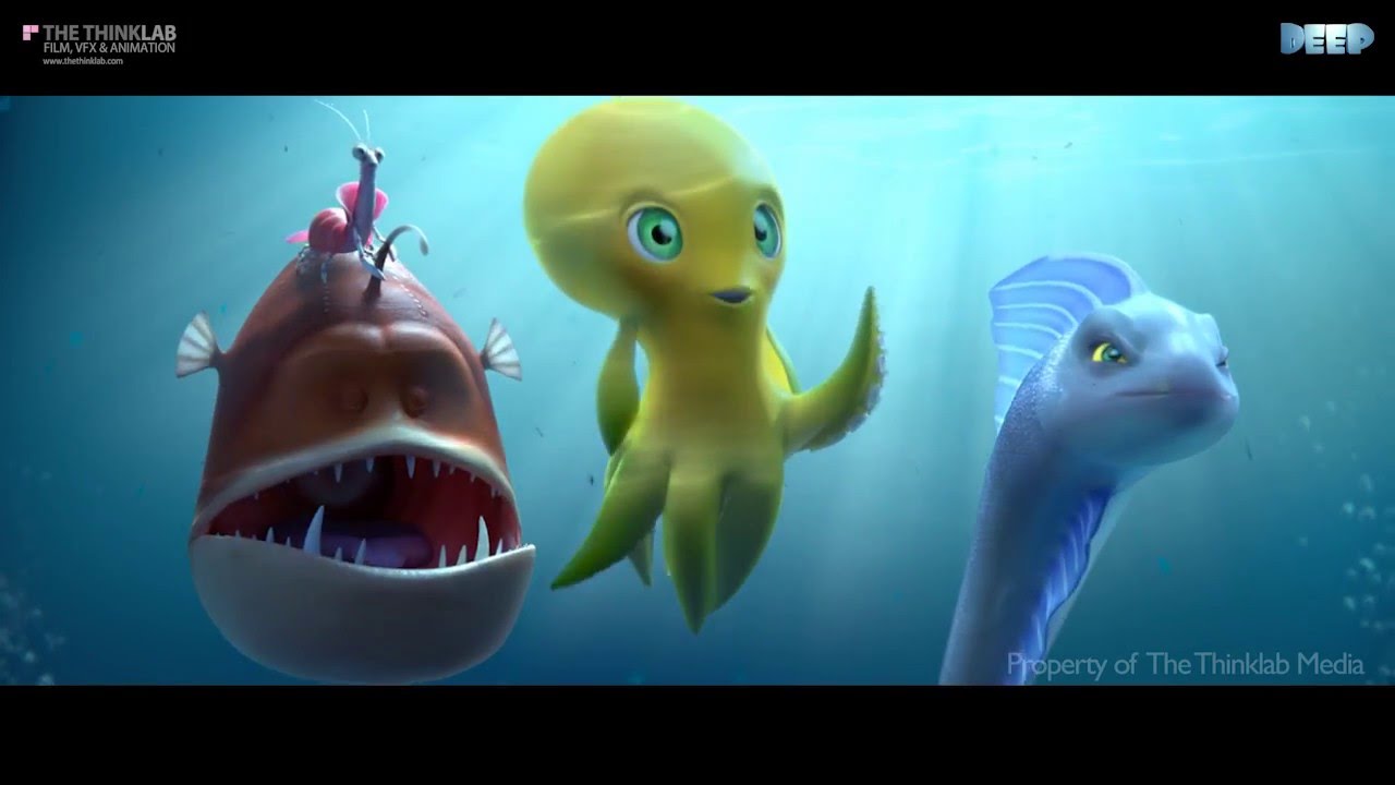 3D animation film 'Deep' in progress - The Thinklab studio - YouTube