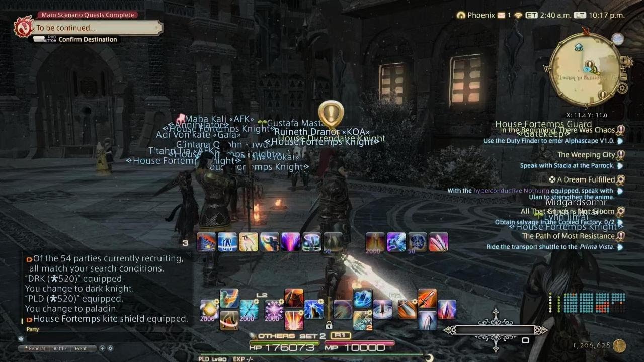 FF14 tribute to Edmont de Fortemps - YouTube