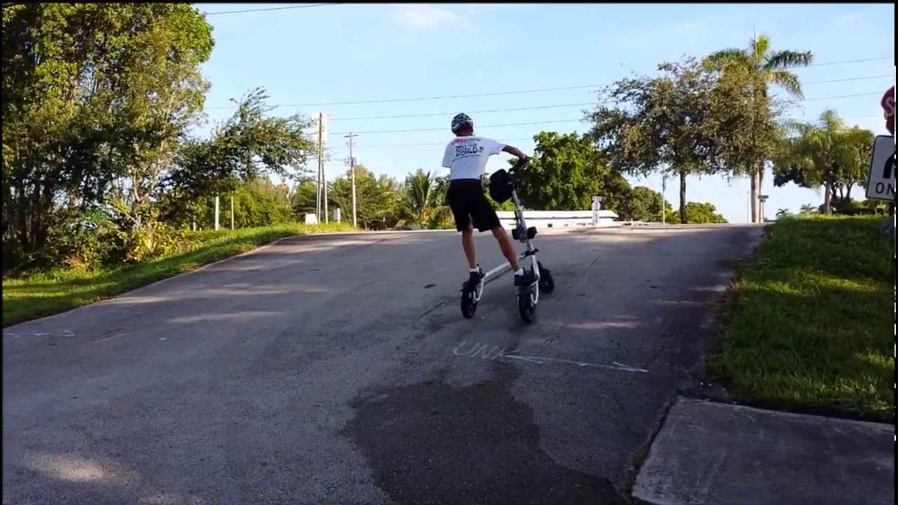 12 degree slope using double clutch technique - YouTube