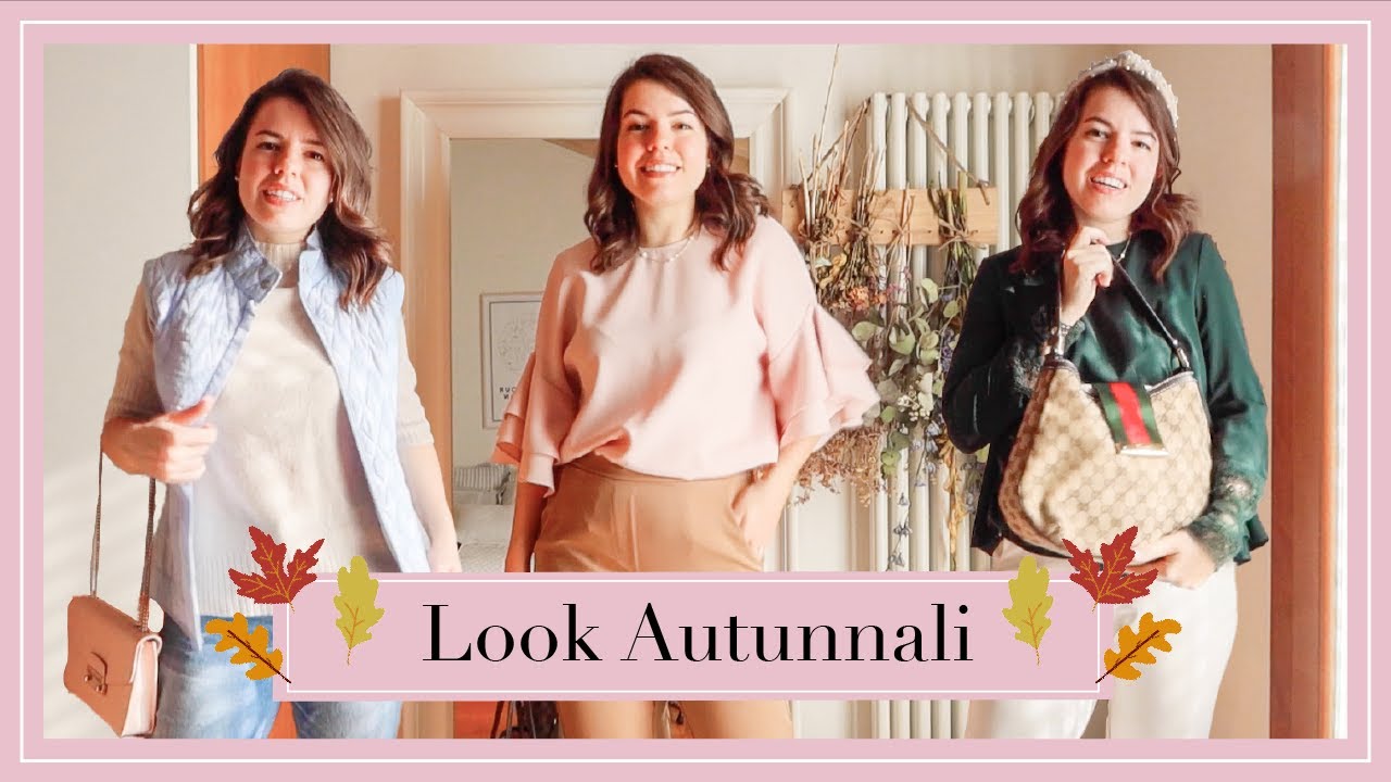 Look autunnali classici e trendy 🍂 ~ Effe Rose - YouTube