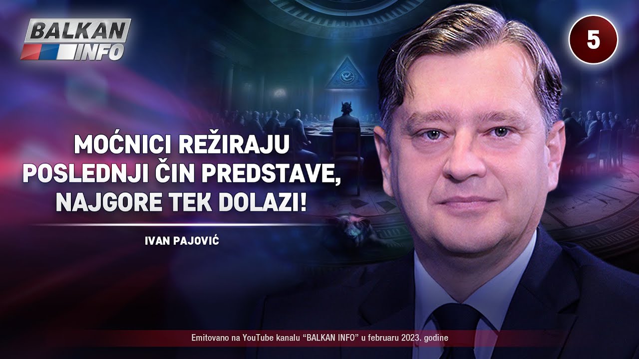 INTERVJU: Ivan Pajović - Moćnici režiraju poslednji čin predstave ...