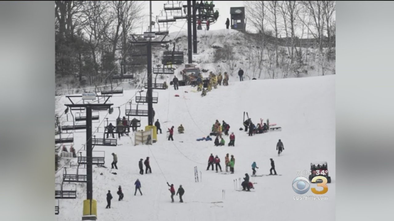 Ski Lift Malfunction Injures 5 People, Dozens More Stranded - YouTube