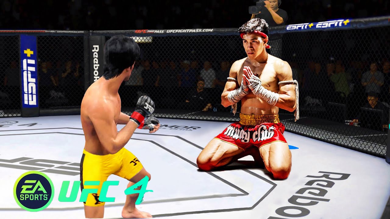 UFC4 Bruce Lee vs Thai King EA Sports UFC 4 PS5 - YouTube