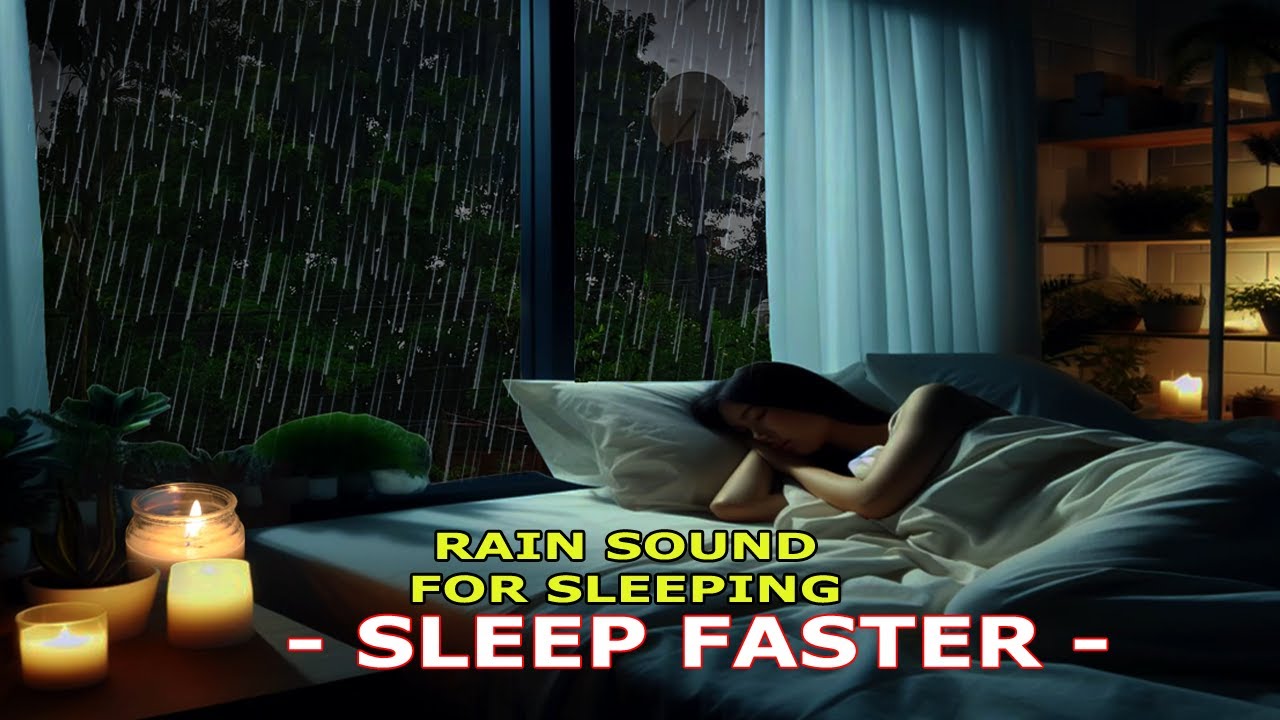 Best Rain Sounds For Sleep - 99% Fall Asleep With Rain And Thunder ...