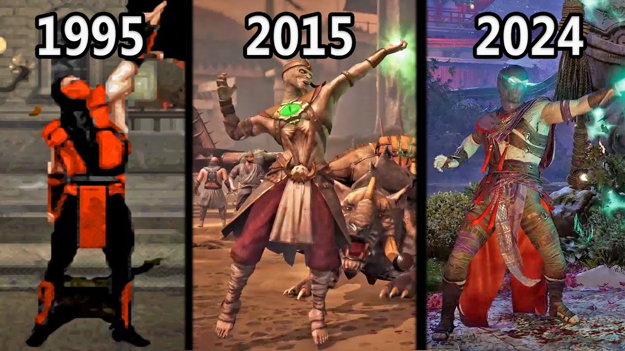 Evolution of Ermac's Force Lift (1995-2024) - YouTube