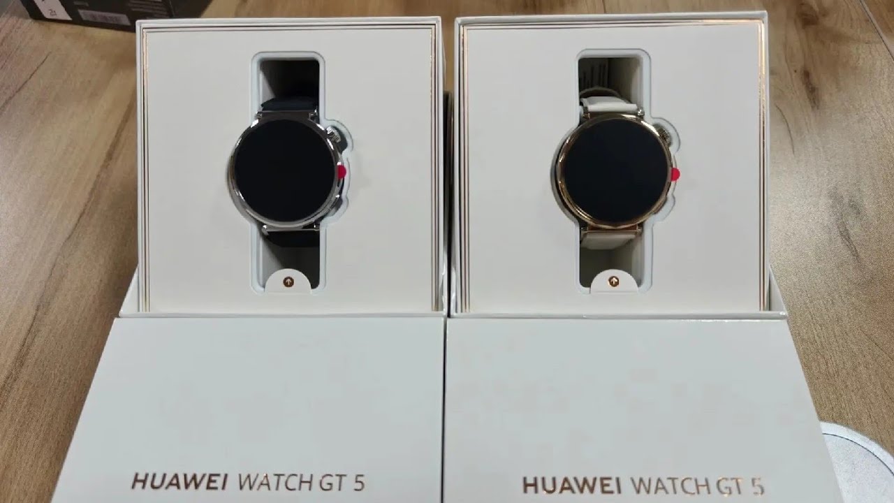 Huawei Watch GT 5 46MM & 41MM Unboxing & Hands'on Experience! - YouTube