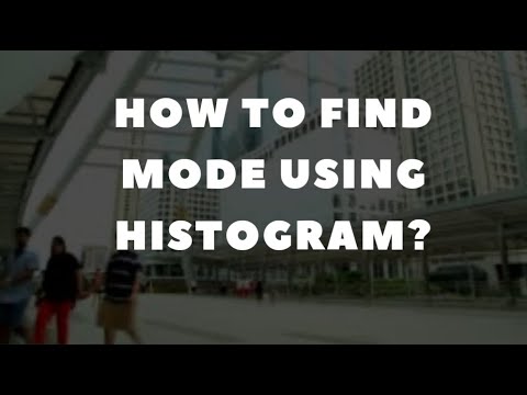 How to Find Mode Using Histogram? #statistics #class10maths - YouTube