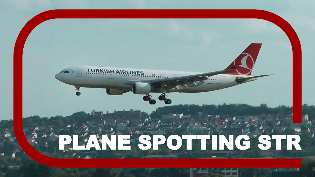 VISITORS TERRACE Plane Spotting Stuttgart Airport | TAKEOFFS & LANDINGS ...