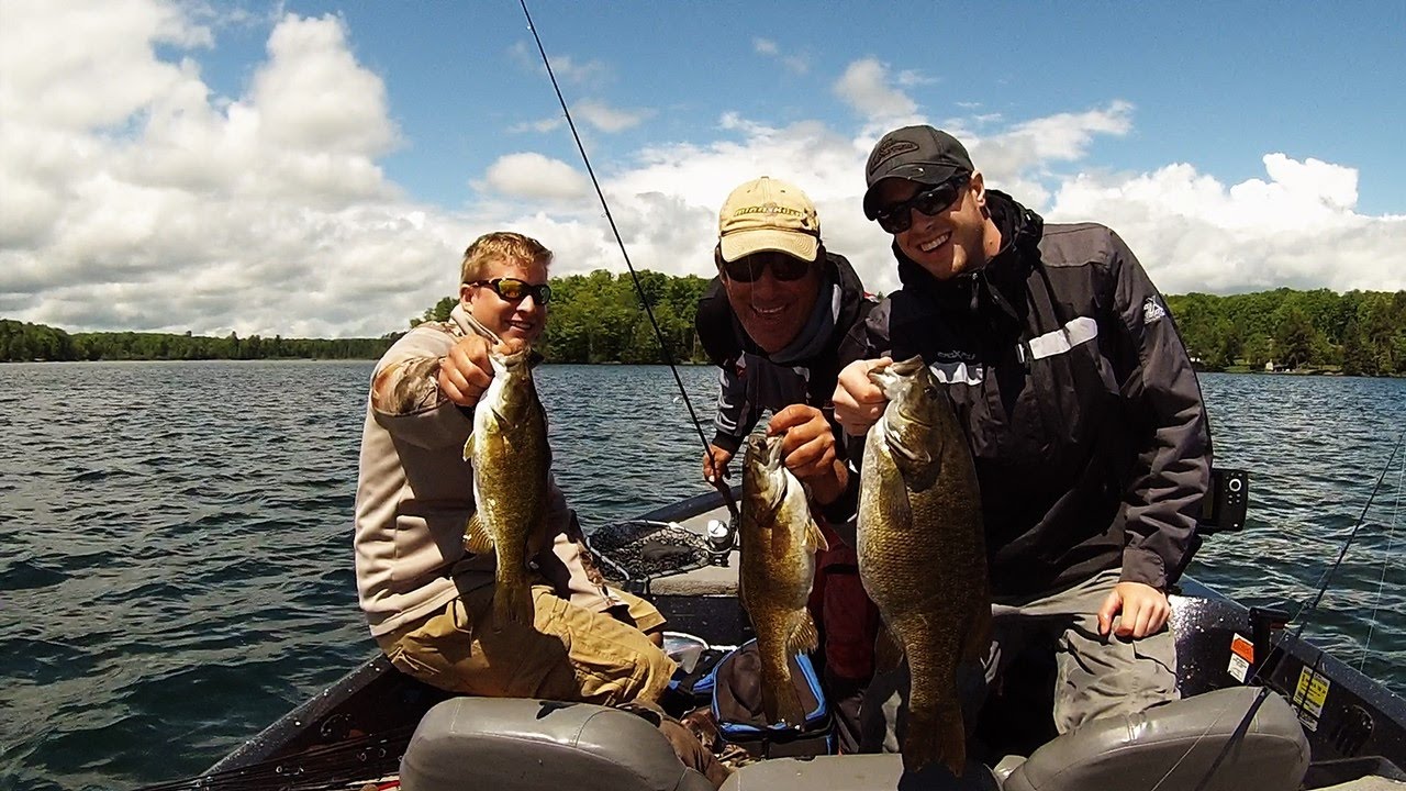 Get Bit Baits Catch BIG BASS in a small Michigan Lake "Lake H" - YouTube