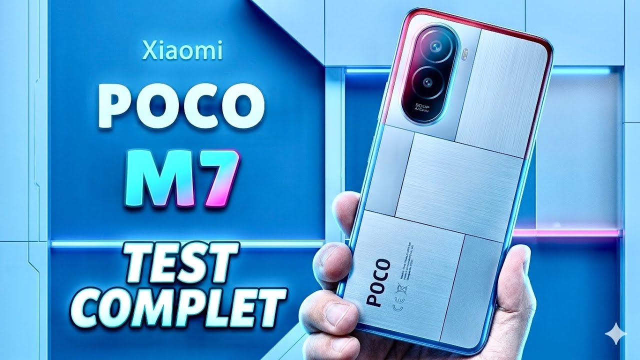Xiaomi Poco M7 (4G) - Test Complet - YouTube