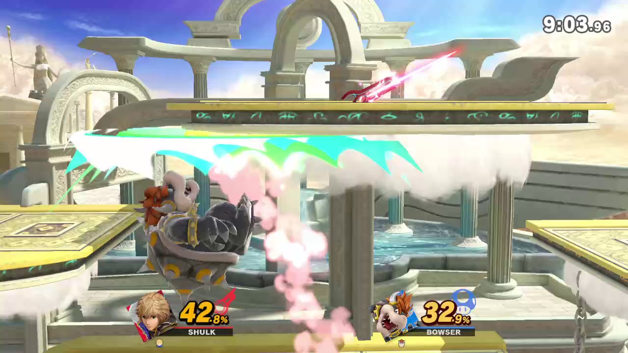 Rawk (Shulk) vs. JordanFreeman (Bowser) on Skyworld - YouTube