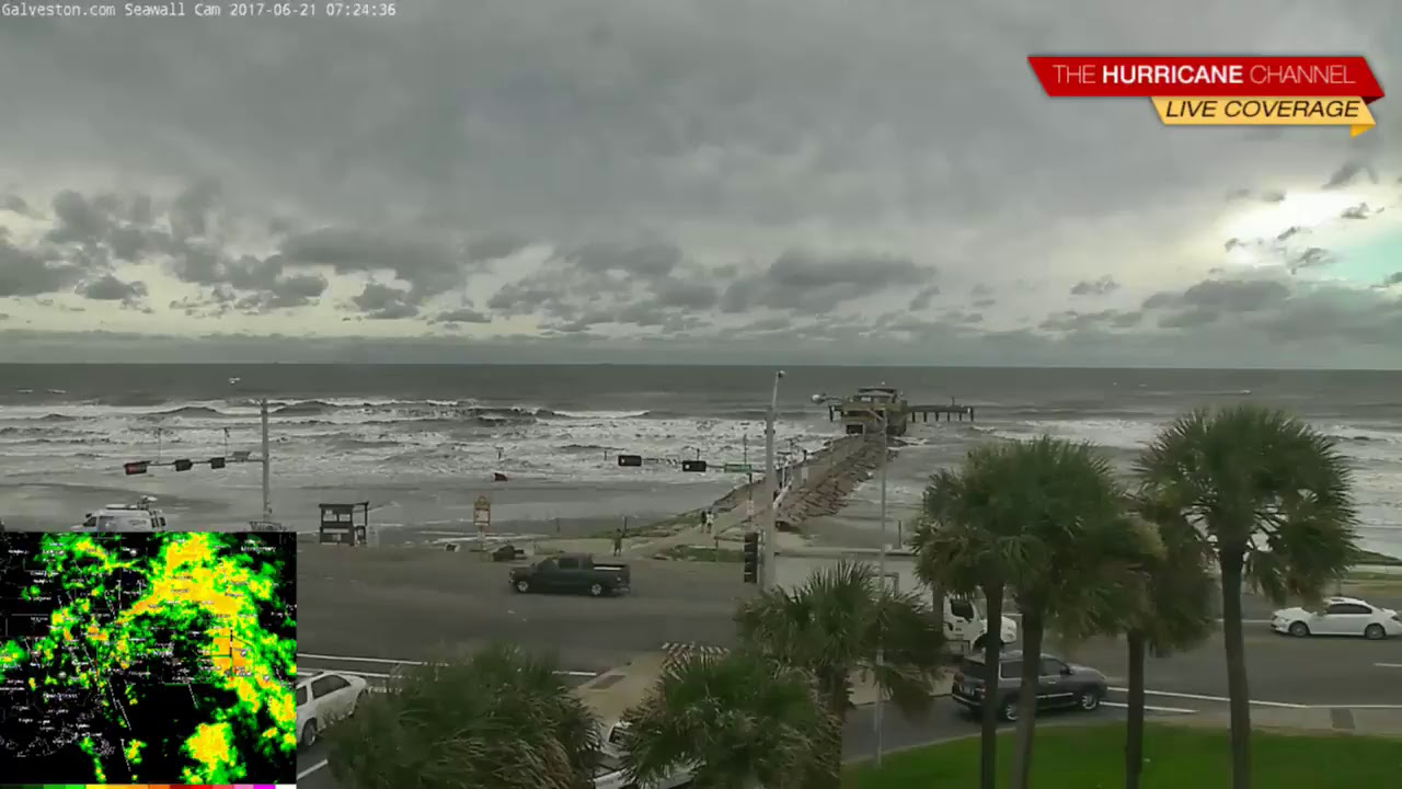 LIVE Tropical Storm Cindy COVERAGE - YouTube