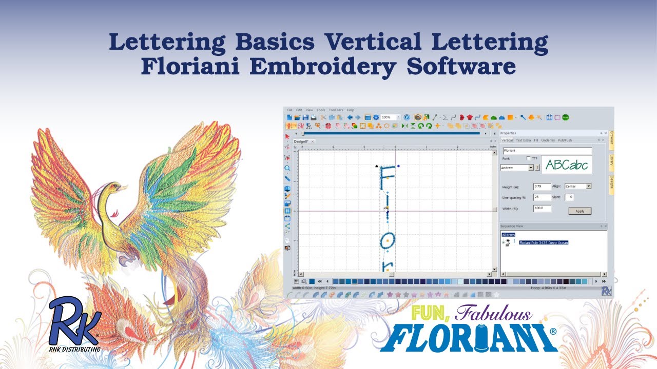 Lettering Basics Vertical Lettering - YouTube