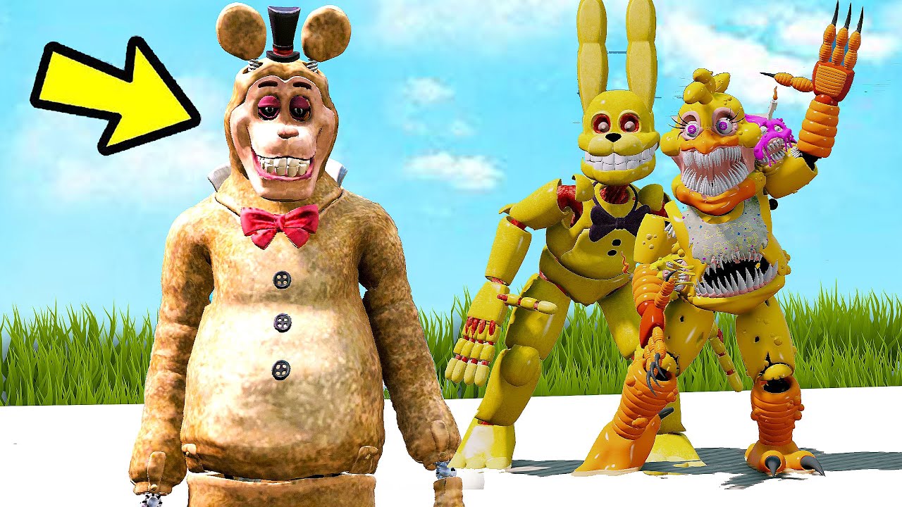 ANIMATRONICS ENCONTRAMOS O JR’s FREDDY ASSUSTADOR? | GTA V Five Nights ...