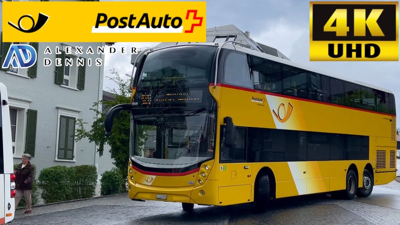 [PostAuto: 121 Engelburg to Heiden via St. Gallen & Rehetobel ...