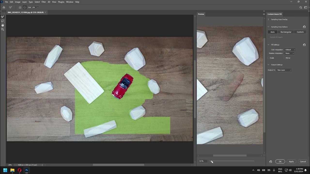 How to remove an object from an image in Adobe Photoshop ┃ Tutorial ...