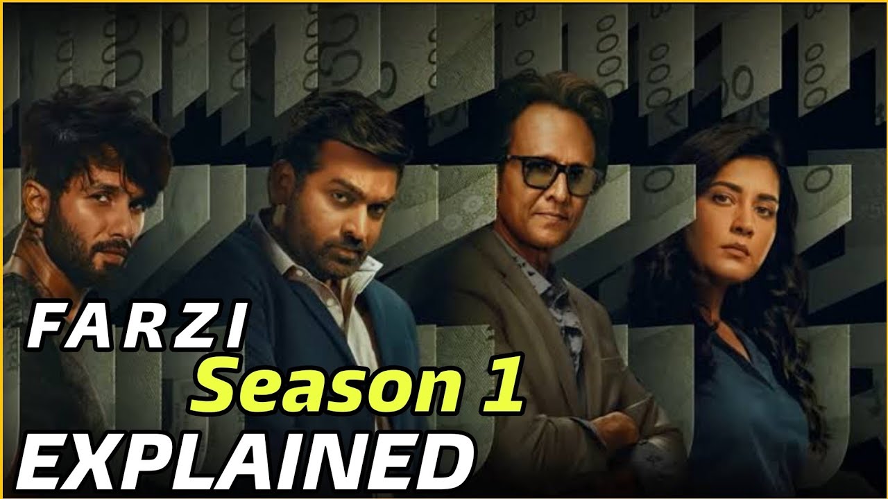 Farzi explained in hindi || farzi season 1 expained || Farzi ending ...