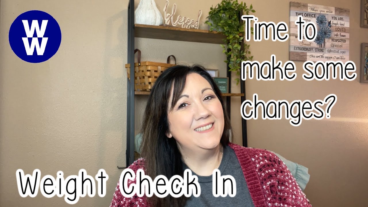 WEIGHT CHECK IN | Time to make changes?!? | Journey to Healthy - YouTube