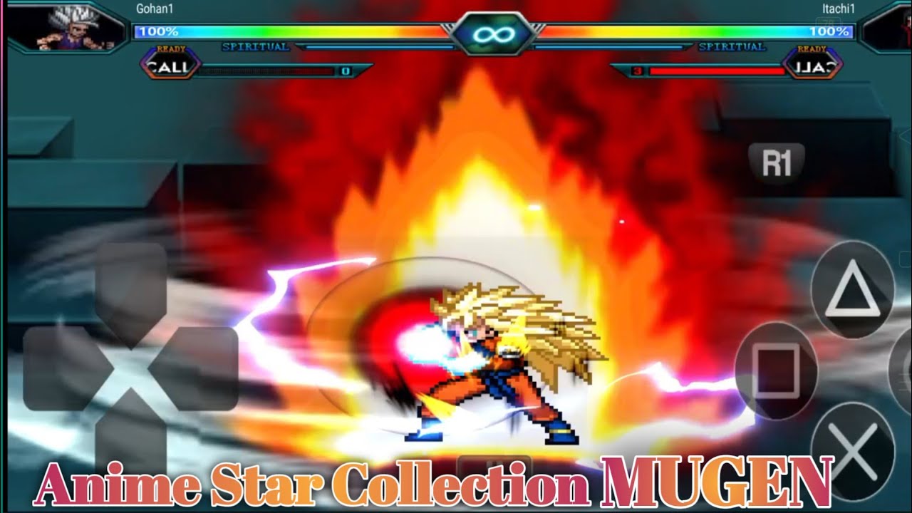 Anime Mugen APK (300MB) All Stars Collection Android Gameplay - YouTube