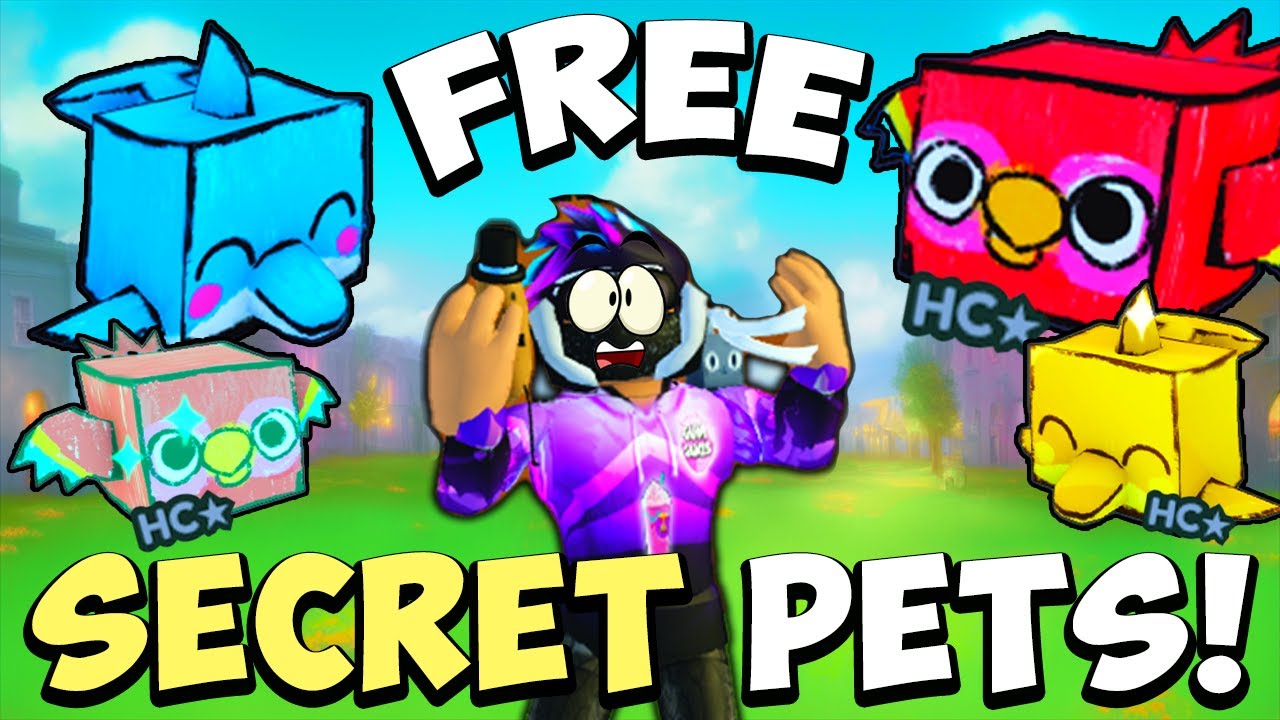 Gifting Huge Pets and HC Secret Pets to Viewers In Pet Simulator X ...