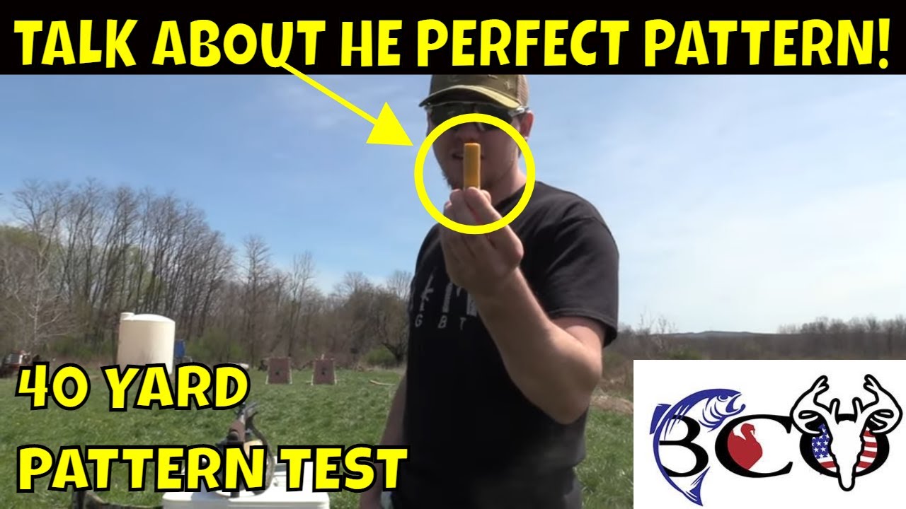 patterning the stevens 301 turkey with viper ammunition 2.75 10's tss ...