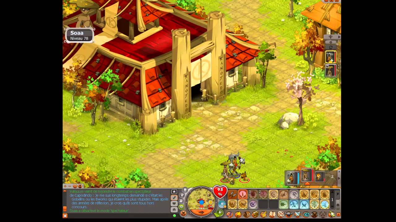 dofus sacri feu pvp lvl 70 - YouTube