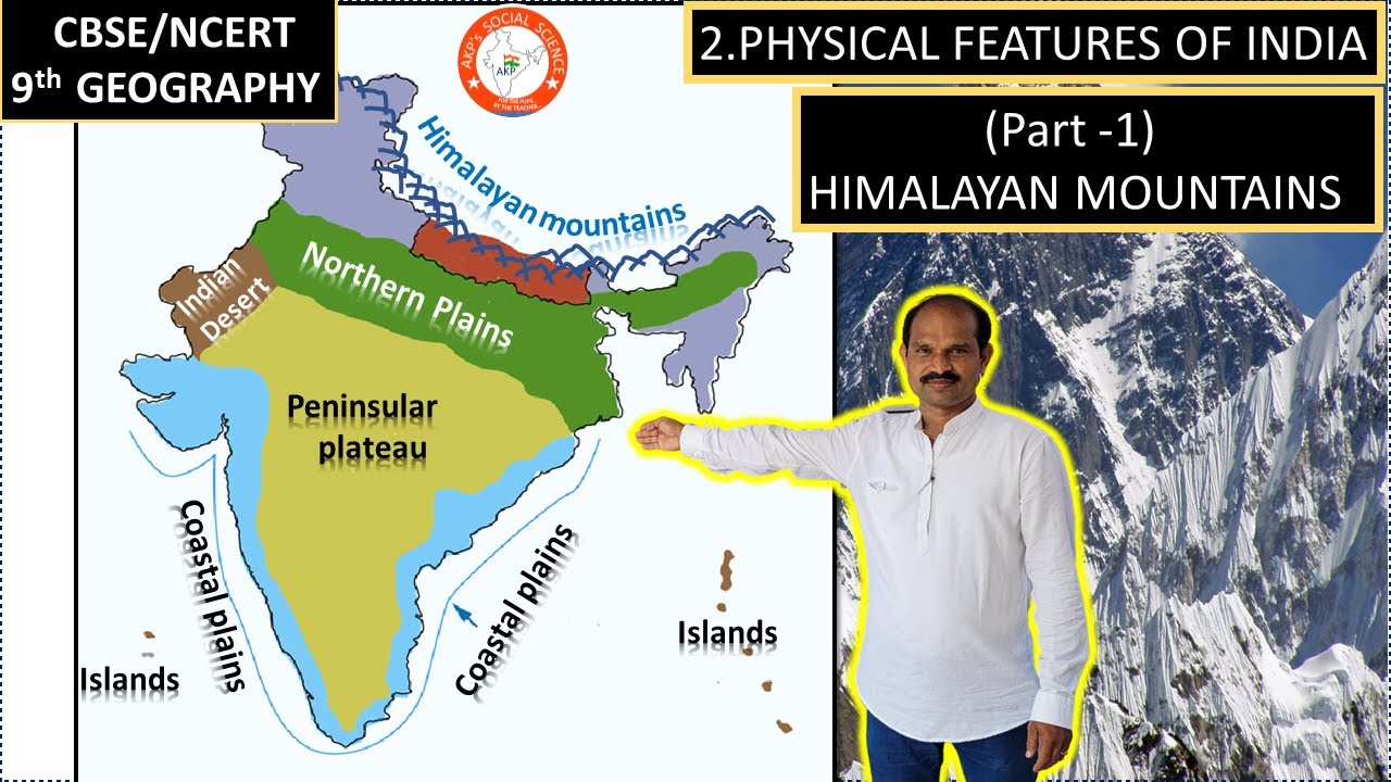 NCERT CBSE Class 9th Geography Chapter 2 Physical Features Of India ncert-cbse-class-9th-geography-chapter-2-physical-features-of-india